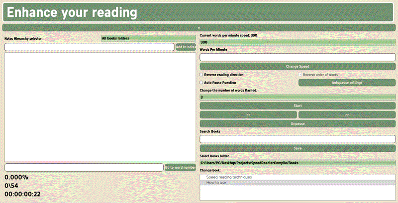 Rapid Velocity Reader - Rapidly Increasing Your Reading Speed